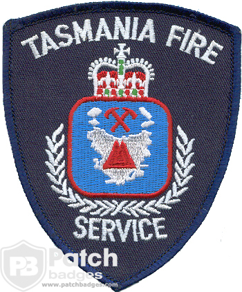 Tasmania Fire Service Embroidery Patch - (Embroidery, Woven, Badges ...